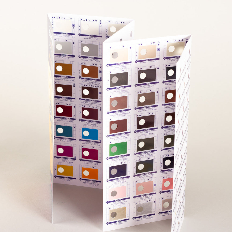 Saphir Colour chart – Saphir Médaille d'Or Shop
